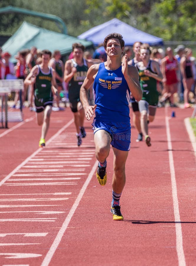 Teen Girls Running Track Meet Race Stock Photos - Free & Royalty-Free ...