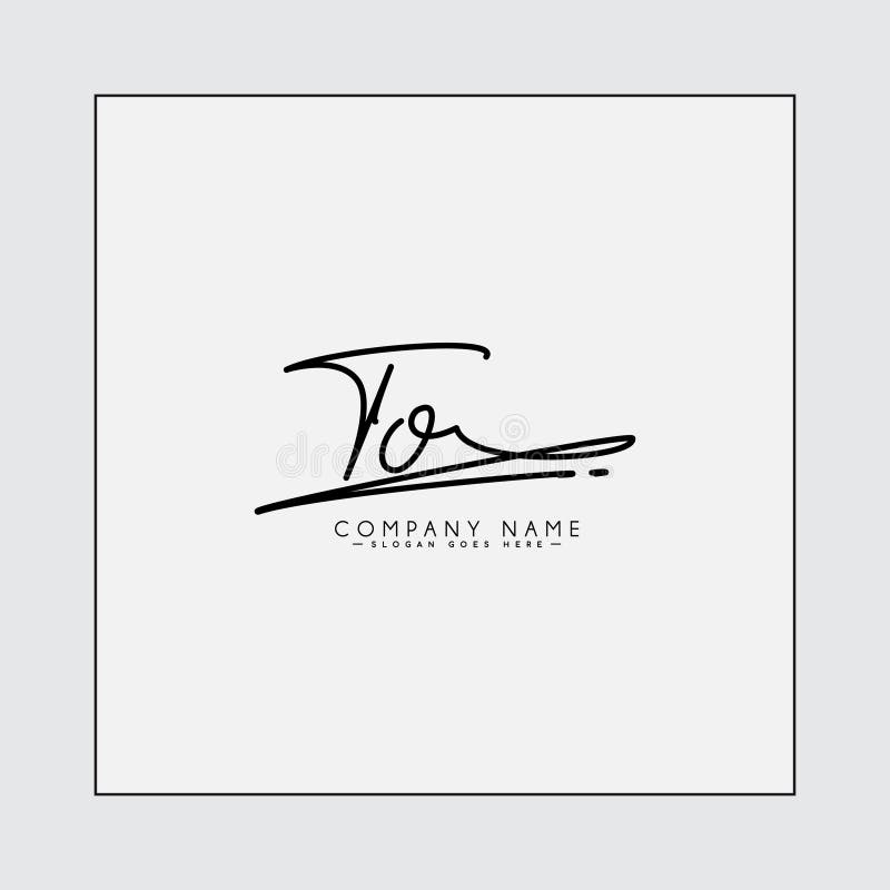 To Handwritten Signature Logo Vector Logo Template For Beauty