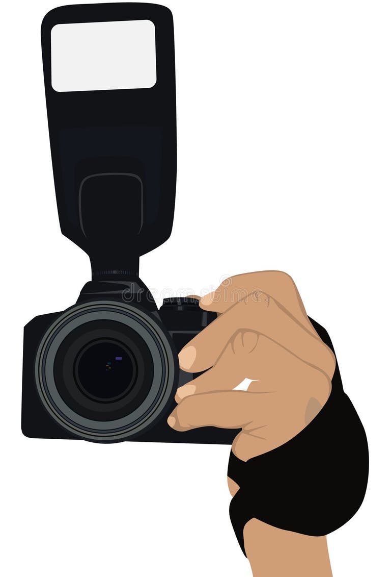 Camera Finger Hold Stock Illustrations – 1,052 Camera Finger Hold Stock ...