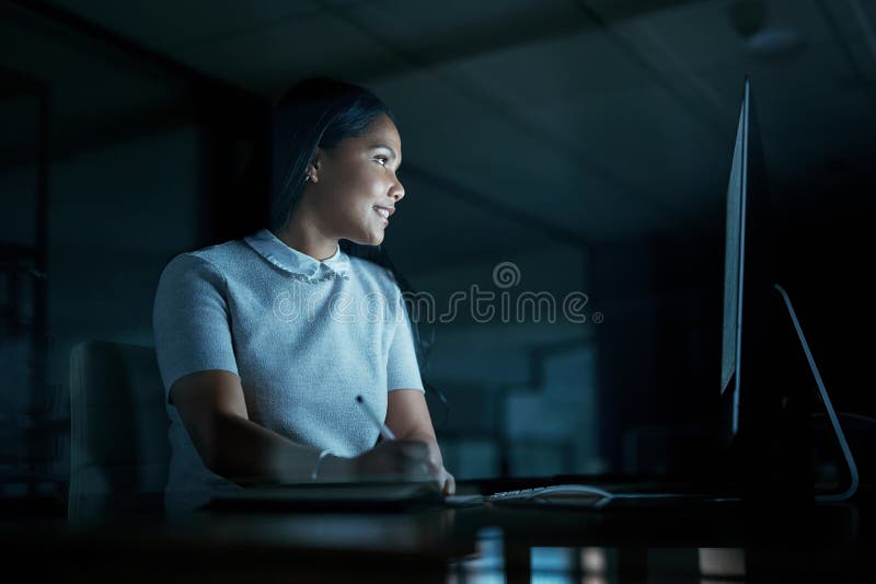 Moving Forward, Together. Two Colleagues Using a Tablet while Meeting ...