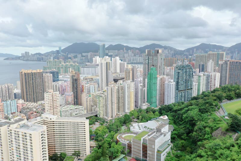 To Kwa Wan ,hong Kong 23 June 2019 Stock Image - Image of building ...