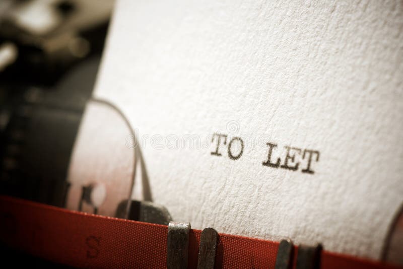 To let text stock photo. Image of house, text, typewriter - 272579022