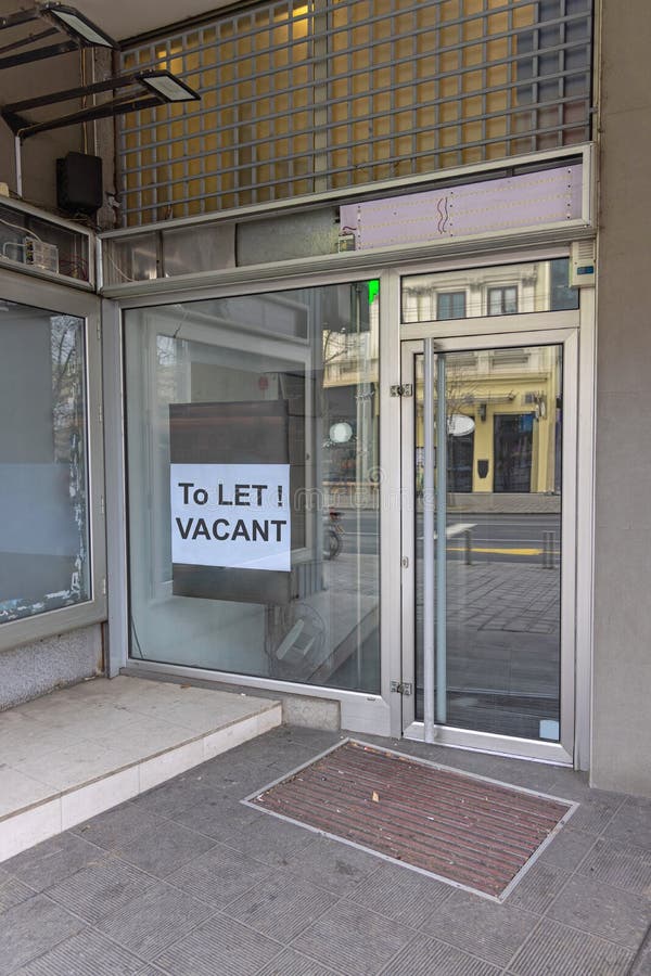 To Let Shop stock image. Image of real, empty, capital - 241203533