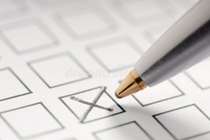 To mark with a cross stock photo. Image of marking, point - 3261688