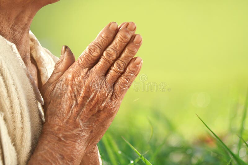 To pay respect stock photo. Image of chest, spirit, heaven - 61761650