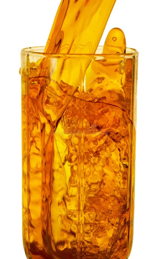 To pour juice in a glass stock image. Image of juice - 38754137