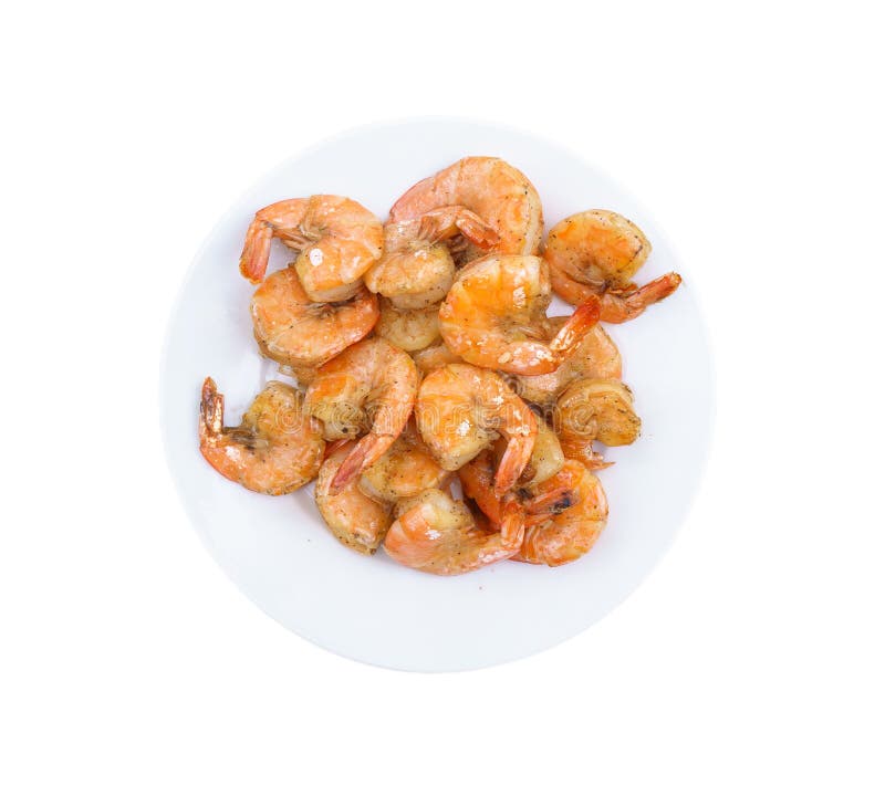 Stir-fried Shirmps or Prawns Stock Photo - Image of lifestyle, homemade ...