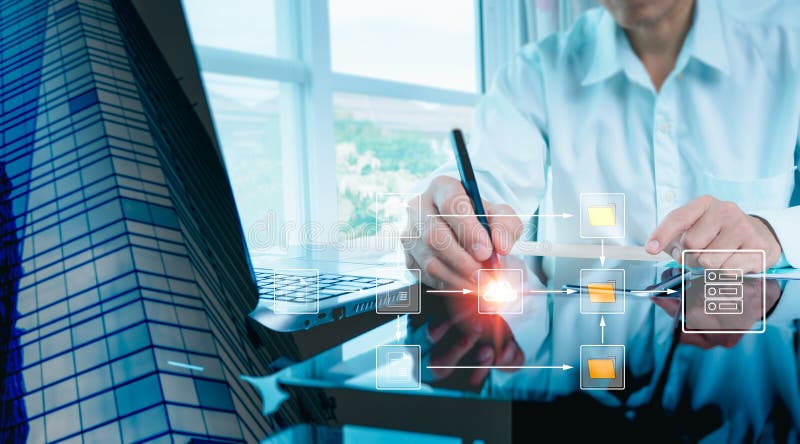 Conceptualization of a Document Management System with a Businessman ...