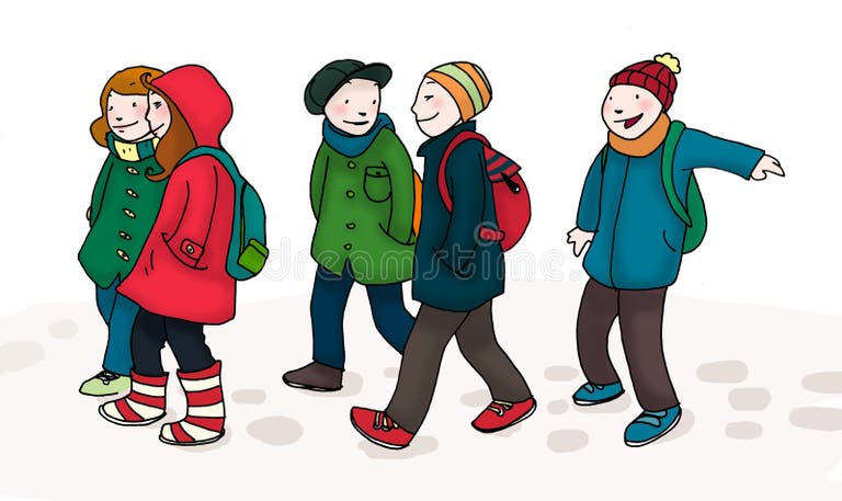 Snowy School Stock Illustrations – 1,424 Snowy School Stock ...