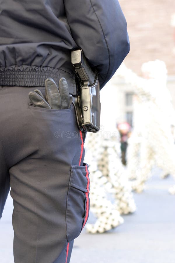 To serve and protect stock photo. Image of pistol, control - 3866932