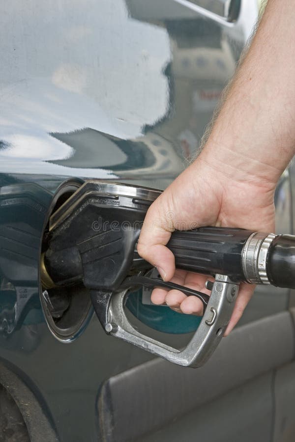 To tank up fuel stock image. Image of travel, expensive - 14087081