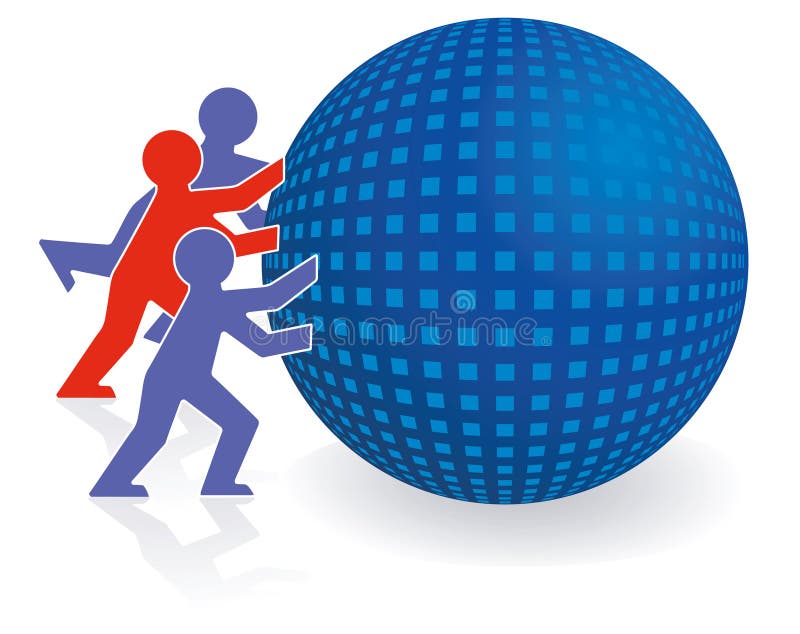 To team shift stock vector. Illustration of corporation - 12984265