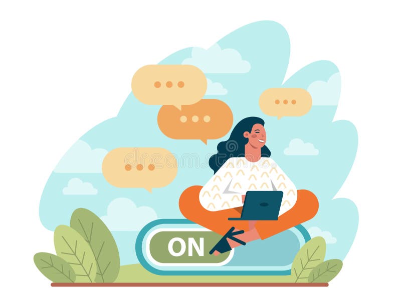 To Turn on Concept. Character Presses the Switch Button or Pull a Lever ...