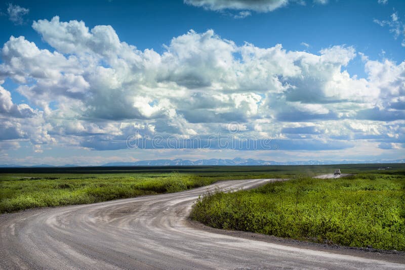 To the Urals stock photo. Image of nature, clouds, tundra - 89720848