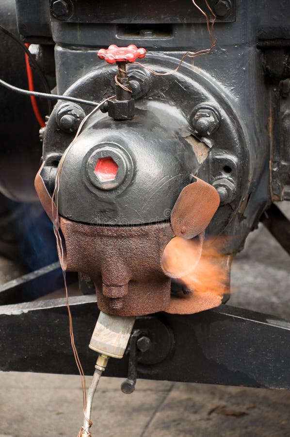 To warm up engine stock photo. Image of detail, close - 10381580