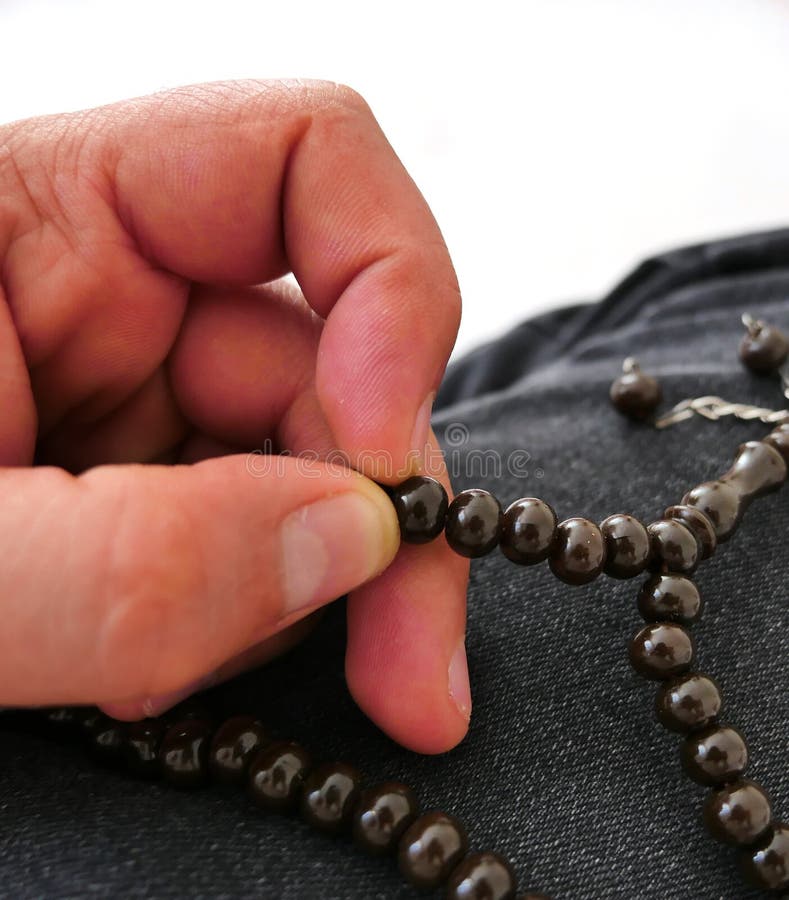 In Worship, Hand Offering Flowers To the Lord and Goddes. Stock Photo ...