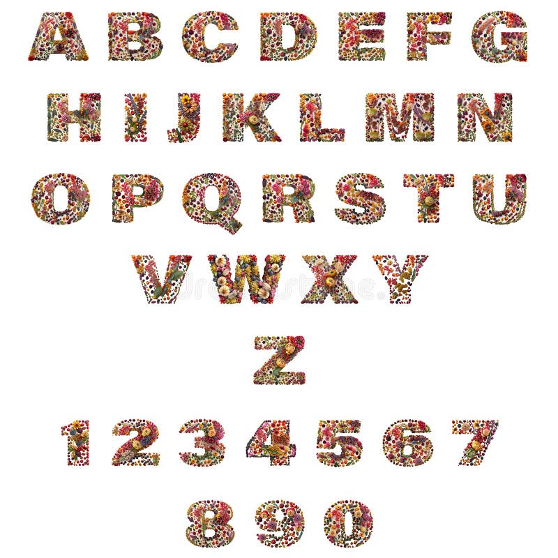 A To Z Alphabets High-Quality Resolutions Background Stock Illustration ...