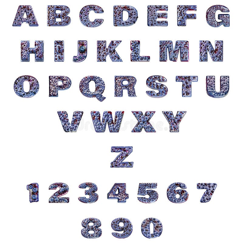 A To Z Alphabets High-Quality Resolutions Background Stock Illustration ...