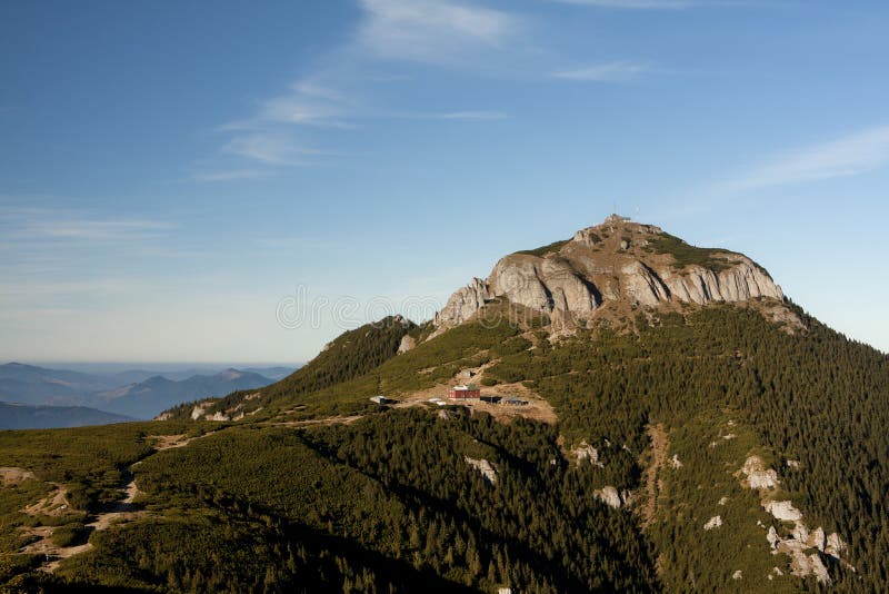 Toaca Peak, Ceahlau Romania Stock Image - Image of peak, dochia: 22211407