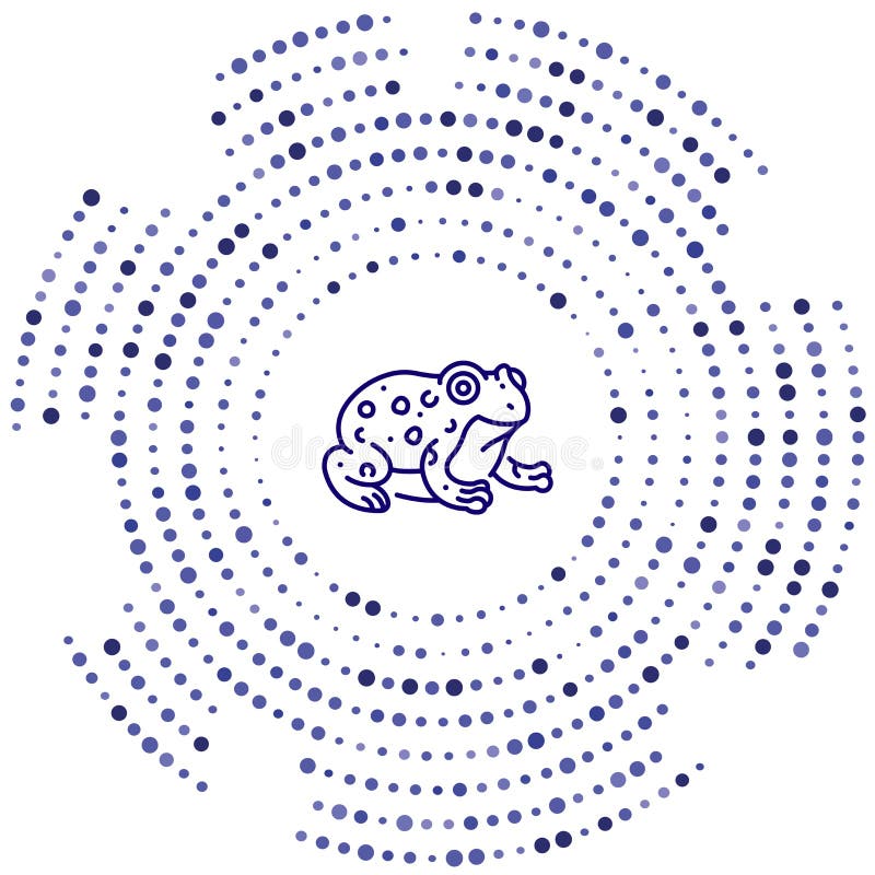 Toad Vector Icon. Toad Editable Stroke. Toad Linear Symbol for Use on ...