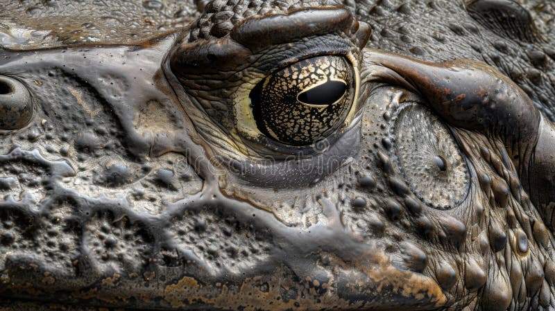 The Toads Rough Textured Skin Resembling a Pattern of Craters and ...