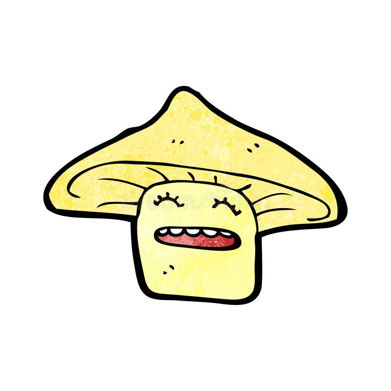 Toadstool cartoon stock vector. Illustration of cartoon - 38068697