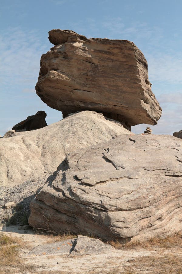Toadstool Geologic Park stock image. Image of house - 207786009