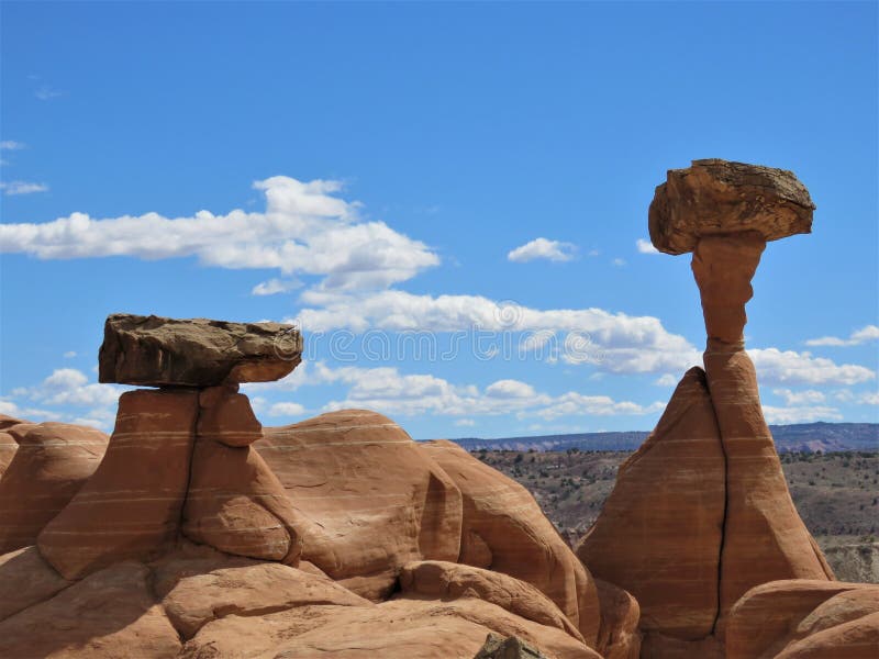 Toadstool rock formations stock photo. Image of unique - 97250010