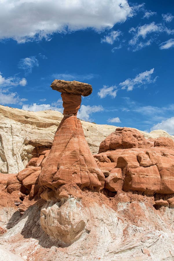 Toadstool Rock Formations, Utah Stock Image - Image of page, kabab ...