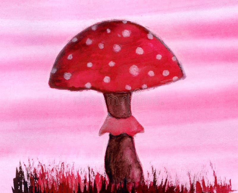 Toadstool stock illustration. Illustration of natural - 87683025