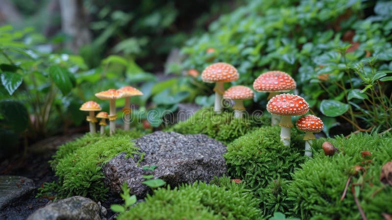 Toadstools, Fairies, and Enchanting Creatures Evoke a Magical Forest in ...