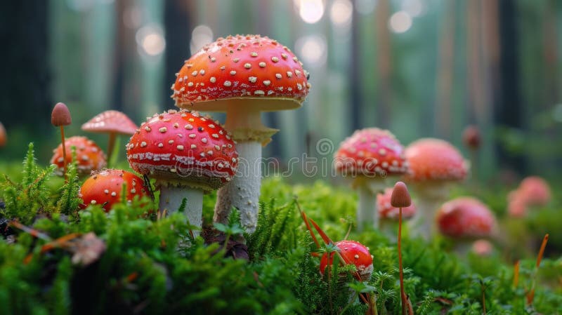 Toadstools, Fairies, and Enchanting Creatures Evoke a Magical Forest in ...