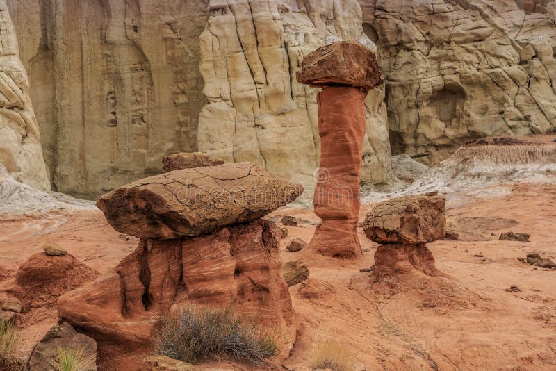 The Toadstools, Grand Staircase Escalante National Monument, Utah Stock ...