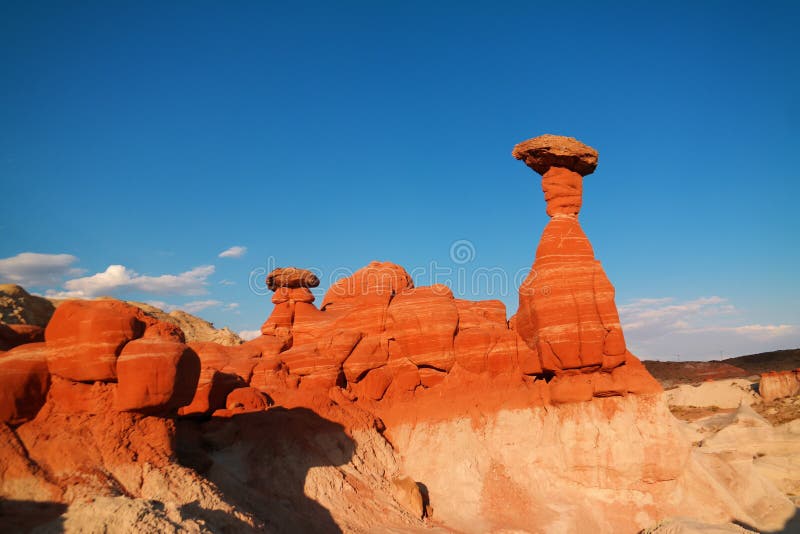 Toadstools stock image. Image of boulders, desert, vacation - 45250349
