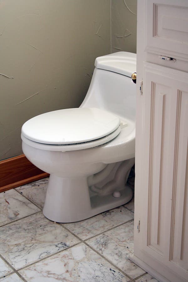 Toalete do banheiro foto de stock. Imagem de toalete, limpo - 6076494