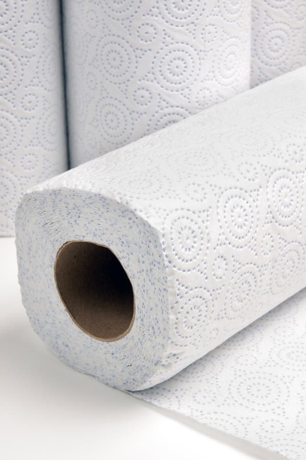 Toalla De Papel De La Cocina Imagen de archivo - Imagen de extracto ...