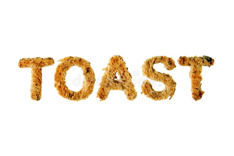 Toast stock image. Image of text, grub, food, toast, feed - 15262569
