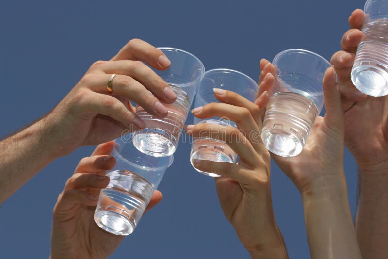 Toast stock image. Image of health, drink, happiness, crew - 2572779