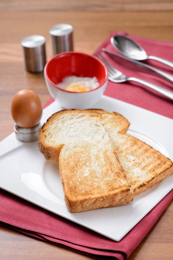Oriental Breakfast Set in Malaysia Consisting of Toast Bread and Coffee ...