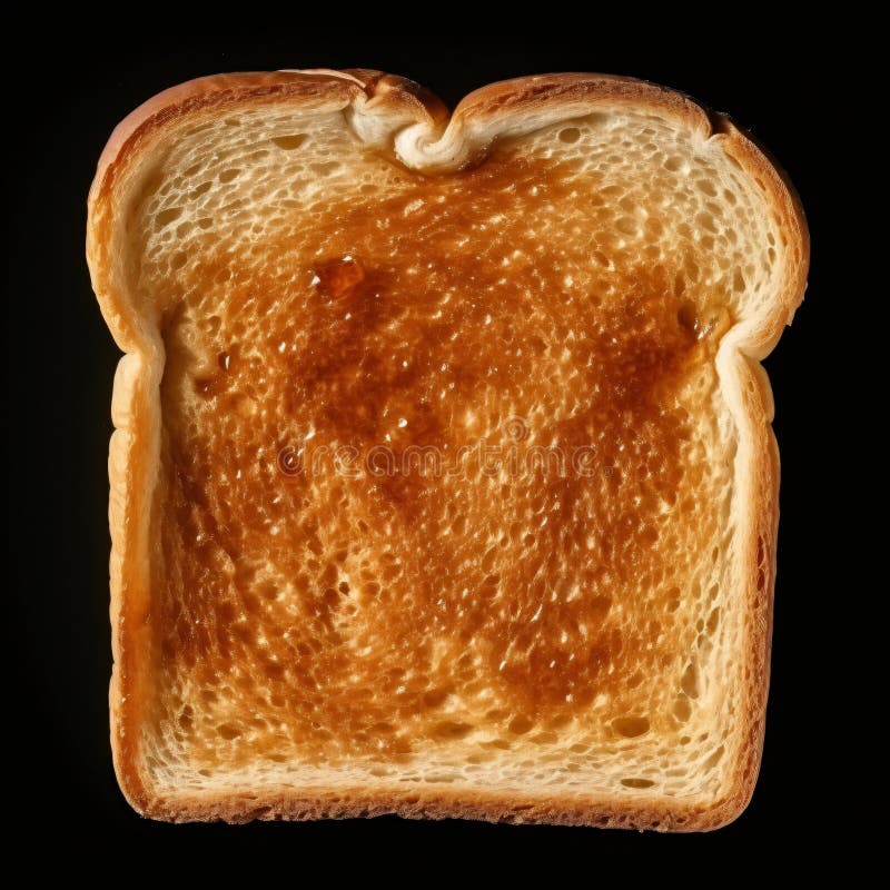 Toast bread, Roasted toast stock illustration. Illustration of degree ...