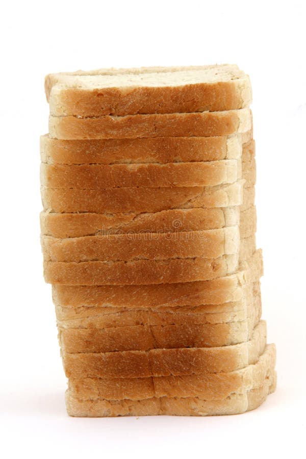 Stack of sliced bread stock photo. Image of people, expense - 21590102