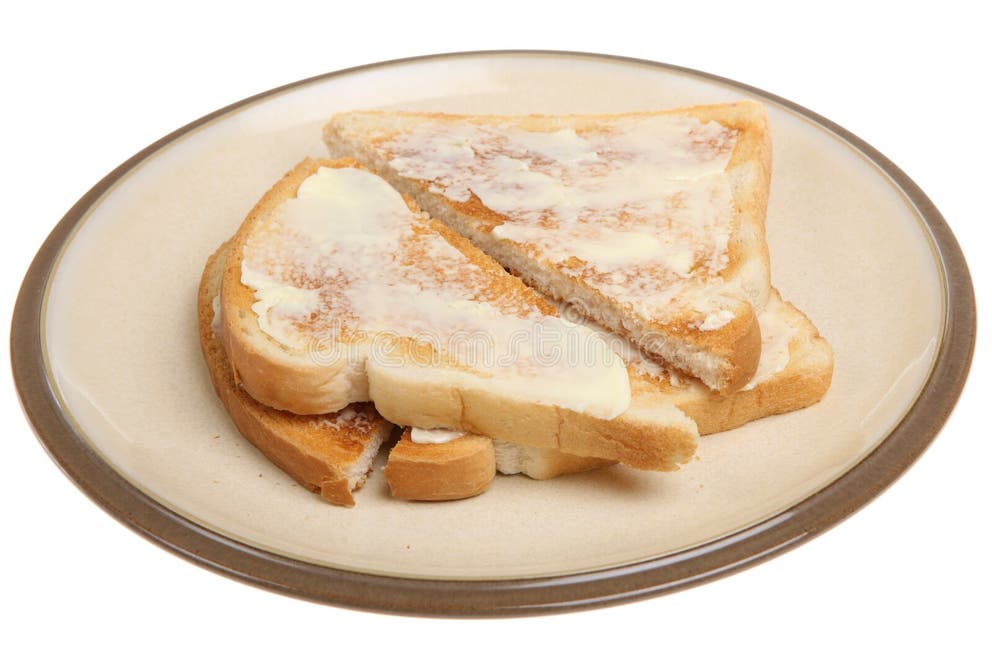 Toast and Butter stock photo. Image of toast, toasted - 13459482