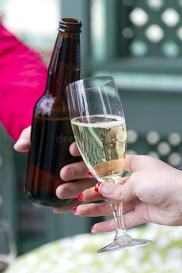 A toast stock photo. Image of bottle, toast, cheers, champagne - 43775376