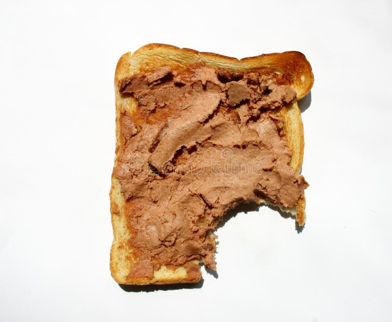 Toast with pate stock photo. Image of toast, bread, crunchy - 71513618