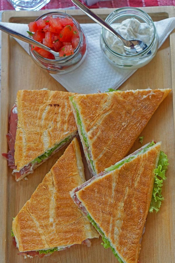 Toast sandwiches stock image. Image of fast, diagonally - 202090253