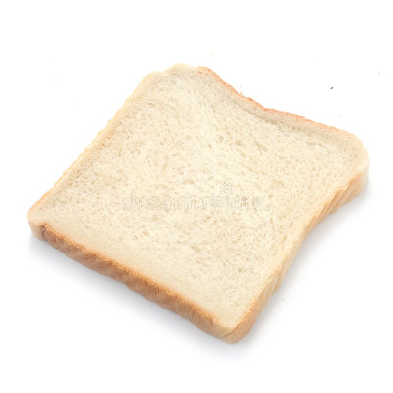 Untoasted toast stock photo. Image of white, isolated - 42644254