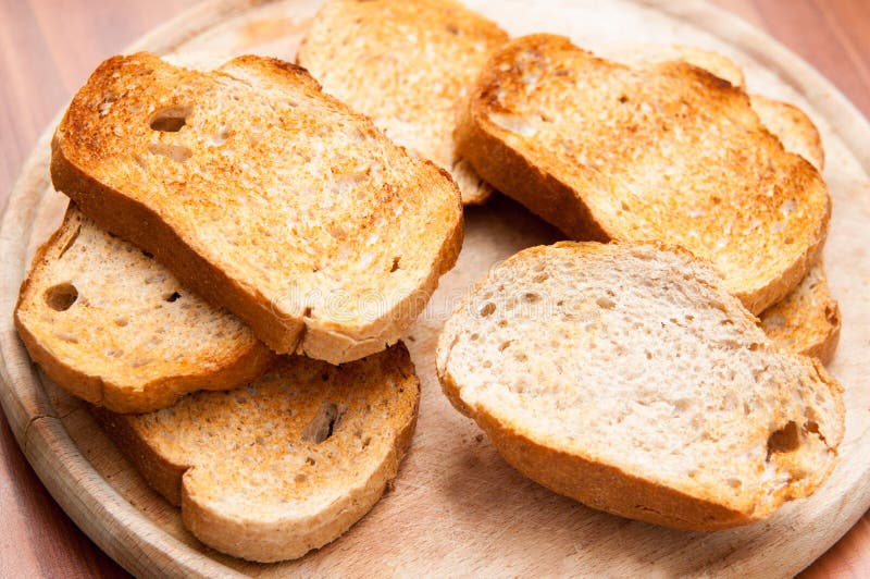 Toast slices stock image. Image of slices, tasteful, mode - 59938397