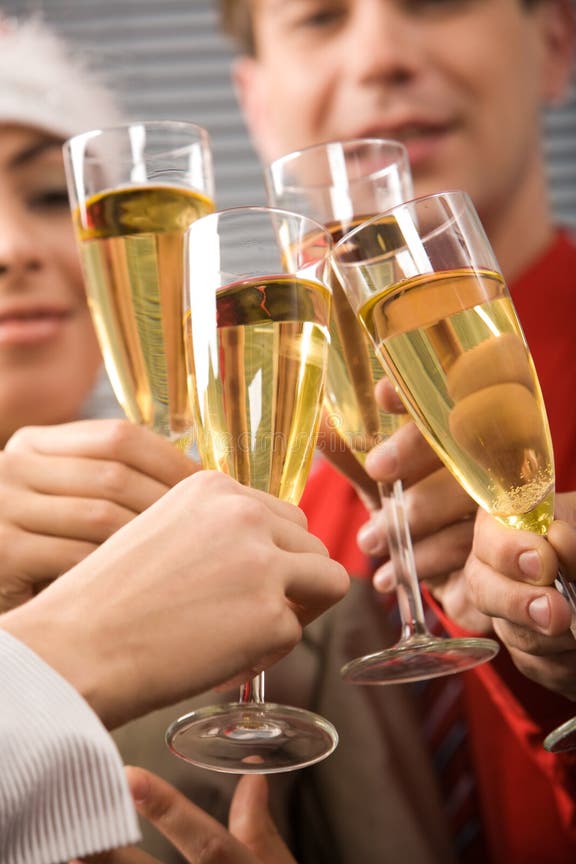 Toast for success stock image. Image of gathering, bubbly - 7284597