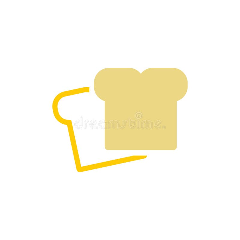 Toast Vector Icon Design Template Stock Vector - Illustration of poster ...