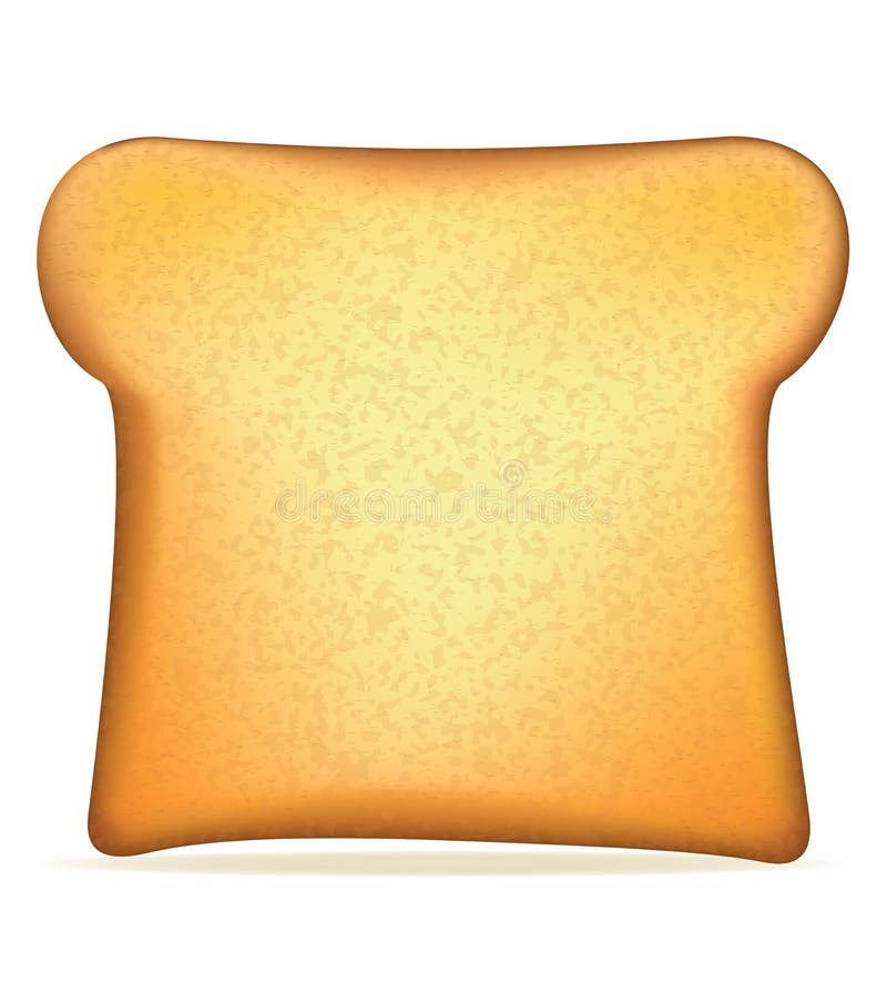 Toast vector illustration stock vector. Image of orange - 49736562